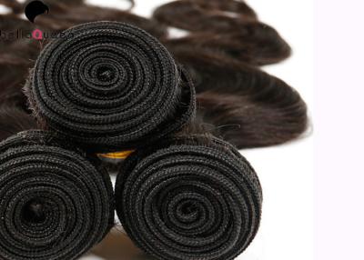 Cina Tessitura naturale dei capelli neri del tessuto malese vergine dei capelli del grado di Wave 7A del corpo in vendita