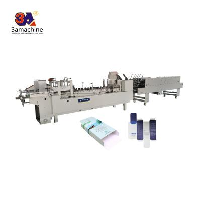 China Automatische glijmachine voor het vormen van kleine dozen makkelijk te bedienen Te koop
