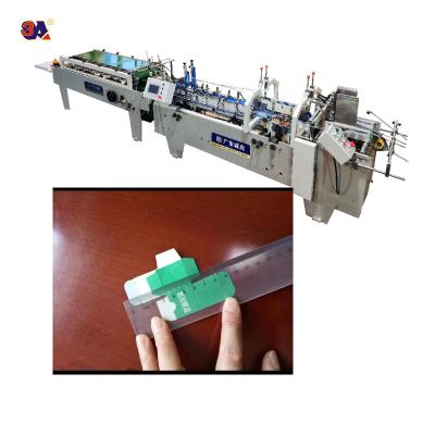 Cina Video di ispezione in uscita fornito Mini Box Folder Gluer Machine per piccole scatole pieghevole in vendita