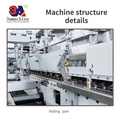 China Máquinas de colagem 650 Máquina de colagem de papel para colagem automática de pasta de cartão ondulado à venda