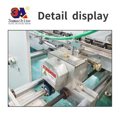China Gluermachine voor folderen met 750 mm maximale uitgebreide doos en 0-250 m/min capaciteit Te koop