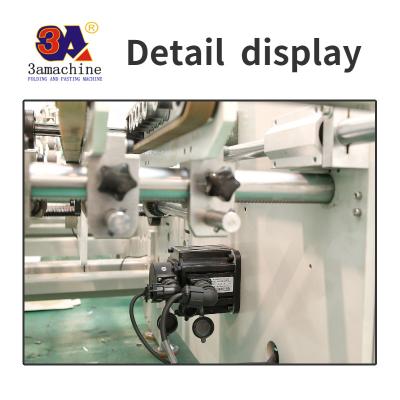China Gluermachine voor folderen met 750 mm maximale uitgebreide doos en 0-250 m/min capaciteit Te koop