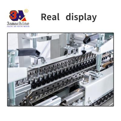Cina Automatica alimentazione continua carta Fold Box Colla Cartone Cartuccia Colla Macchina Arrivi in vendita
