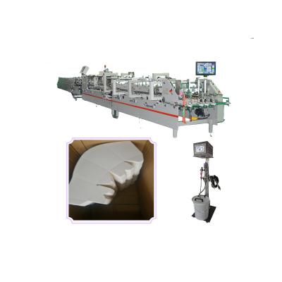 China 380V Voltage Cartão Folder Gluer Machine para cartão corrugado automático em 2022 ano à venda