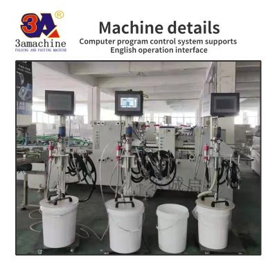 Cina Facile da utilizzare Sistema di applicazione di colla chimica a freddo per la macchina di incollazione della carta in vendita