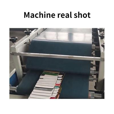 China Doos vouw- en kleefmachine met 380V Spanning Doos ontvouwd Grootte breedte 120mm-500mm Te koop