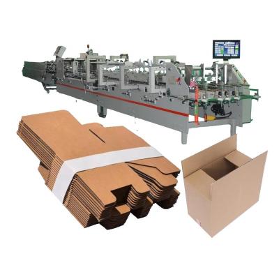 China Automatische lijmmachine voor kartonnen dozen Te koop