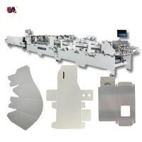 China Single Side Hook Bottom Box Pasting Machine 3500 KG Capacity 380V for sale