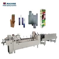 China CQT 800A Automatic Folder Gluer Box Making Machine 1600 KG for Side Gluing for sale