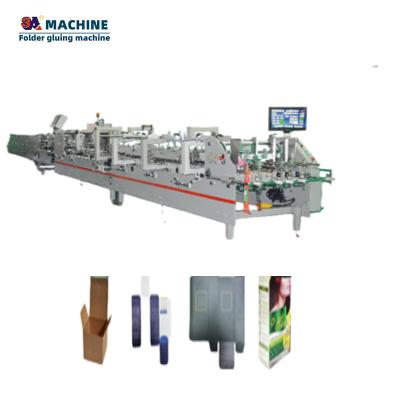 Cina Gluer per cartelle di velocità con correzione delle deviazioni e componenti di base pre-pieghevoli Qualità della pompa in vendita