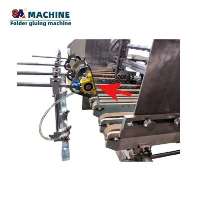 Cina Long Life Automatic Box Folding Gluing Machine Accessori Macchine per incollare le scatole in vendita