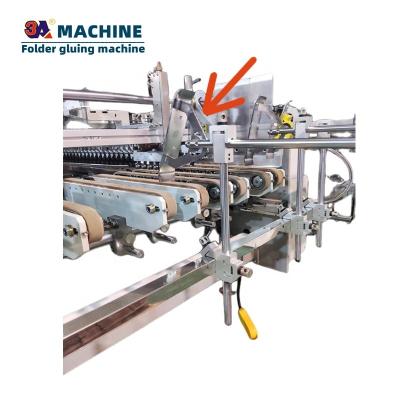 Cina Macchine per incollare scatole azionate manualmente Parti di ricambio per macchine per incollare scatole pieghevoli automatiche in vendita