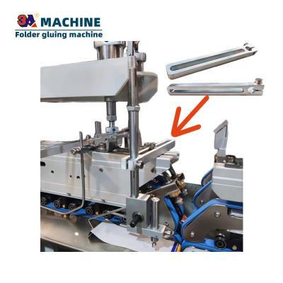 China 1.0 Acessórios de máquinas de colagem automática de caixa dobrável para colagem de caixa e suporte de montagem à venda