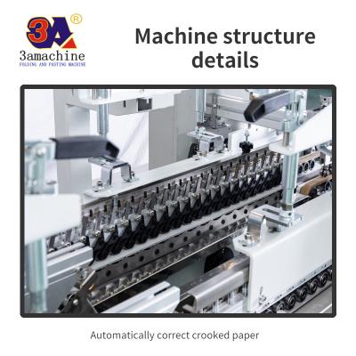 China PLC Core Components 3a Máquina de colagem máquina de colagem de caixa ondulada à venda