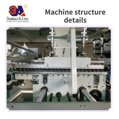 China PLC Core Components 3a Máquina de colagem máquina de colagem de caixa ondulada à venda