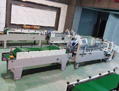 Cina 3ACQ-580D Macchina per piegare e incollare scatole Macchina per piegare per materiale di imballaggio legno in vendita