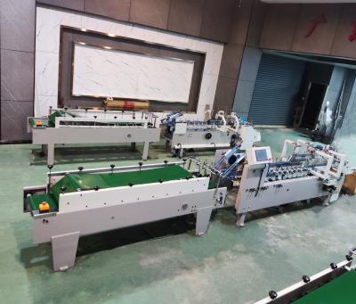 中国 産業用パッケージラインのための自動グレードの自動フォルダーグルーヤーマシン3ACQ-580D 販売のため