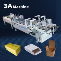 China 3ACQ-580D Automatic Folder Gluer with Strapping Machine 7-40cm Unfolded Width for sale
