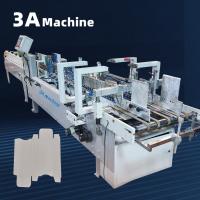 China 580 Folder Gluer Machine for Small Boxes 7-40cm Unfolded Width 1200 kg for sale