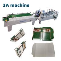 China Automatic Carton Folder Gluer Machine 580D 40cm High Speed Flexo Printer Video Feedback for sale
