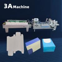 China Mechanical Driven Folder Gluer 1200KG 4 Corner Box Folding Machine for Straight Line Boxes for sale