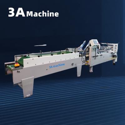 中国 3A PLC オートロック ボトムフォルダ プレзентаーションフォルダ 製造のための粘着機械 販売のため