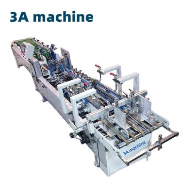 China High Speed Paper Folder and Gluer Machine 3ACQ 580D met 5,5 kW automatische lijmmachine Te koop