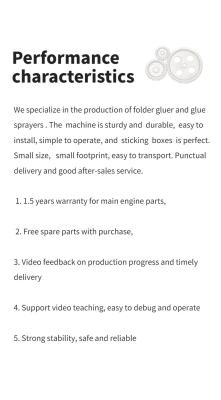 Cina Facile da usare Mini Box Folder Gluer in vendita