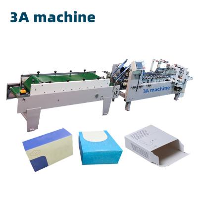 Cina 3ACQ 580D Macchina per scatole di colla Macchina per cartelle mobili Facile da installare Piccole dimensioni in vendita
