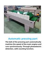 China Paper Folder Machine Cold Glue Machine 580D for Boxes Unfolded Width 7-40cm for sale