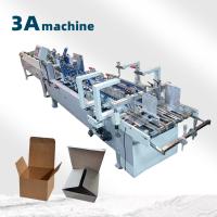 China 3ACQ-580E Automatic Folder Gluer Folding Box Gluing Machine 13-50cm Unfolded Width for sale