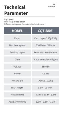 Cina 3ACQ-580E Macchina di incollaggio per officine di riparazione di macchine in vendita
