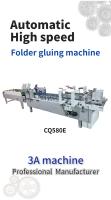 China 3ACQ-580E Automatic Folder Gluer Folding Box Gluing Machine 13-50cm Unfolded Width for sale