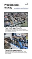 China 3ACQ-580E Automatic Folder Gluer Folding Box Gluing Machine 13-50cm Unfolded Width for sale