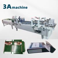 China Computerized 4 Corner Box Folder Gluer Machine 580D 580E for Straight Line Boxes 7-50cm for sale