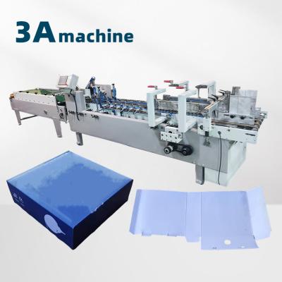 Cina 3ACQ 580E Doppio pezzo Auto cartone ondulato Folder Gluer Machine in vendita