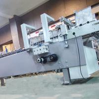 China Semi-Automatic Folder Gluer Machine 230m/min Speed for Mini Boxes 580D 580E for sale