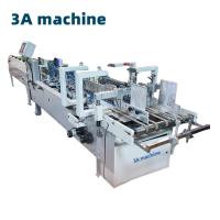China Cardboard Box Folding Machine 580 Type for Straight Line Boxes 7-40cm Unfolded Width for sale