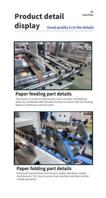 China Máquina de fabricação de caixas de cartão controlada por PLC 6*1*1.35M para produção de caixas onduladas à venda