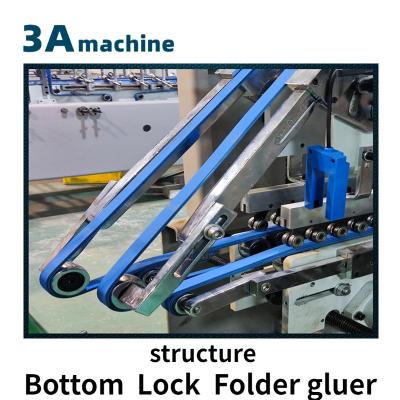 Cina SHH 800AG-2 Gluer per cartoni a serratura automatica per il ripiegamento della carta in vendita