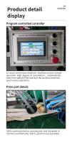 China 800AG-2 Automatic Bottom Lock Gluing Machine Paper Folder Gluer 800mm Easy Debug for sale