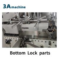 China PLC Controlled SHH 800AG-2 Automatic Bottom Lock Box Gluing Machine 800mm for sale