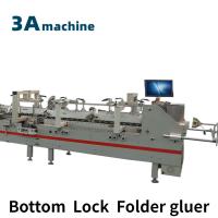 China 800AG-2 Automatic Bottom Lock Semi Automatic Folder Gluer Machine 800mm Width Ready to Ship for sale