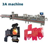 China Automatic Bottom Lock Folder Gluer 800AG-2 with Speed Flexo Printer Folder Gluer 700D for sale