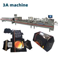 China SHH 800AG-2 Automatic Bottom Lock Box Making Folder Gluer Machine 250m/min for sale