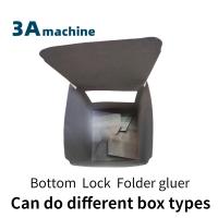 China SHH 800AG-2 Automatic Paper Lunch Box Gluing Folder Machine 800mm Width for sale