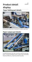 China AS-800 Automatic Bottom Lock Paper Folding Machine Folder Gluer 800mm Width Easy Maintenance for sale
