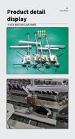 China SHH 800AG-2 Automatic Bottom Lock Folding Box Gluing Machine for Paper Boxes 800mm Width for sale