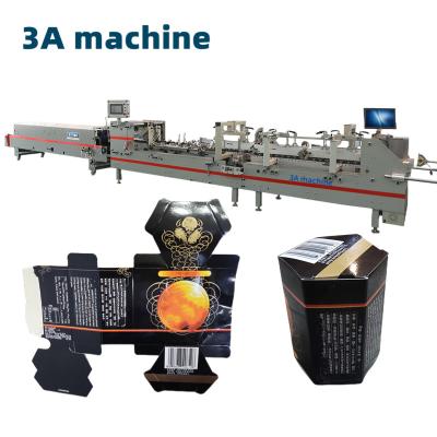Cina SHH 800AG-2 Automatic Bottom Lock Coffee Cup Sleeve Folder Gluer Machine con Disegno in vendita