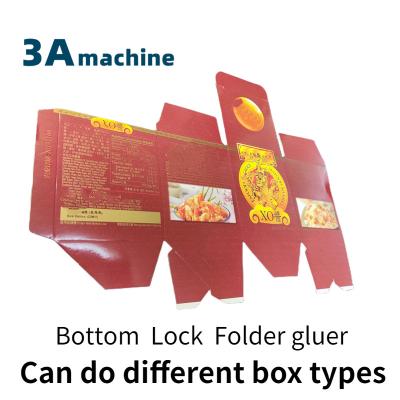 Cina SHH 800AG-2 Blocco automatico di fondo Flexo Folder Gluer Perfetto per scatole pieghevoli di fondo in vendita